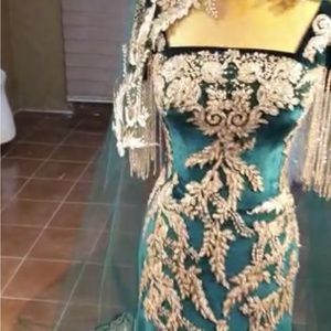 Dresses | Very Beautiful Elegant Custommade Bride Henna Thobe Dress ...